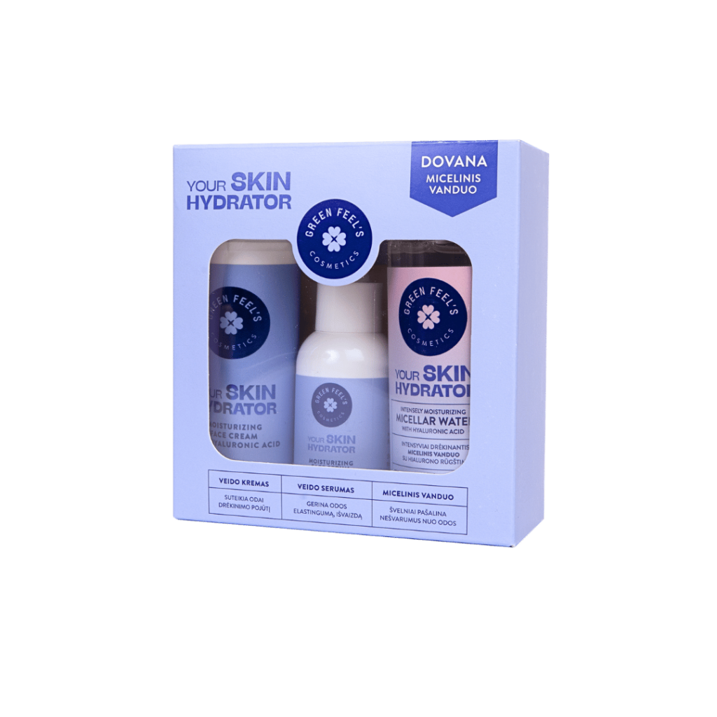 GREEN FEEL’S Drėkinantis veido kosmetikos rinkinys – Greenfeels